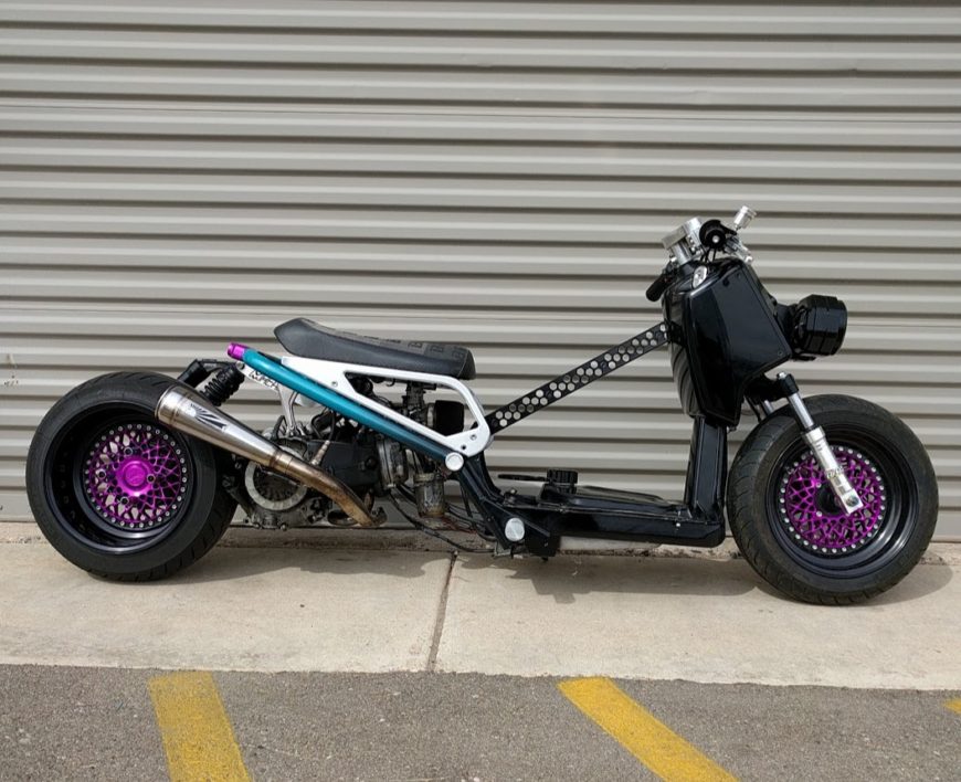 Billet GY6 Fatty Mount - Machined MachinesMachined Machines