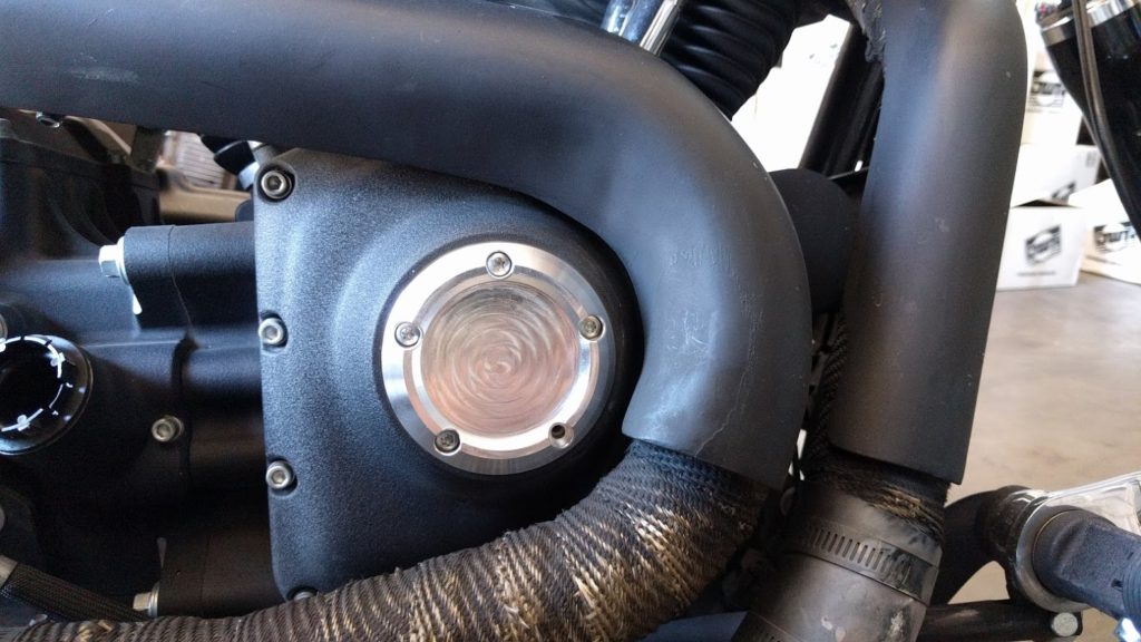 HD 5 Hole DYNA/TWIN CAM Timing Cover - Bar and Shield - Machined ...