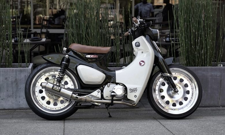 Custom SuperCub Wheel Kit - Machined MachinesMachined Machines